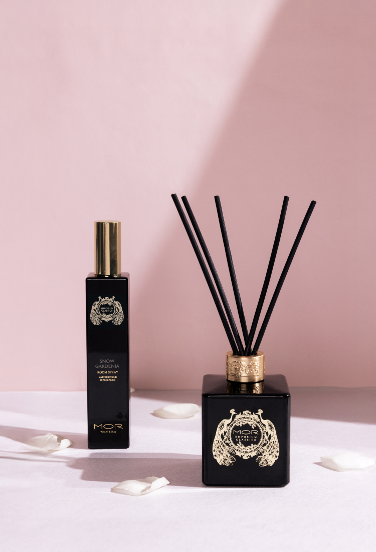 MOR: Indulge in opulent scents, timeless elegance.