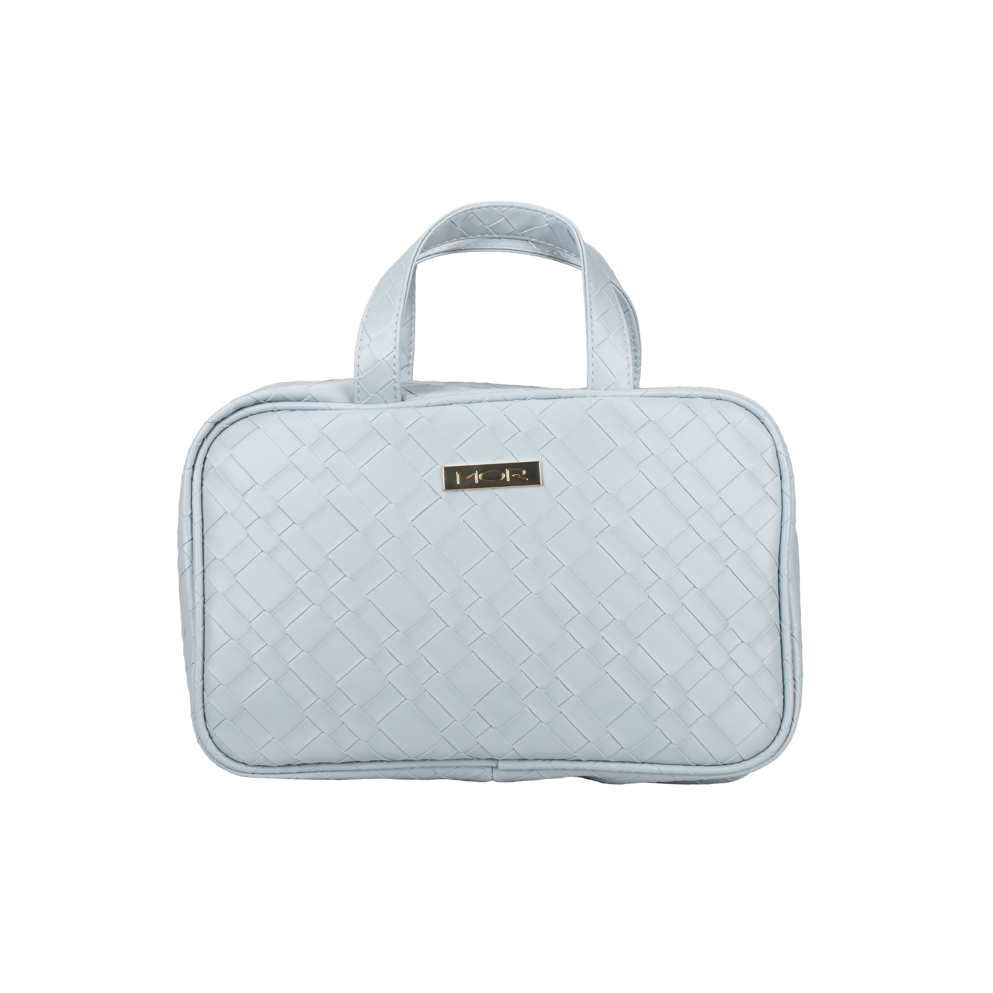 Malta Hanging Fold-Out Bag – Woven Blue – MOR